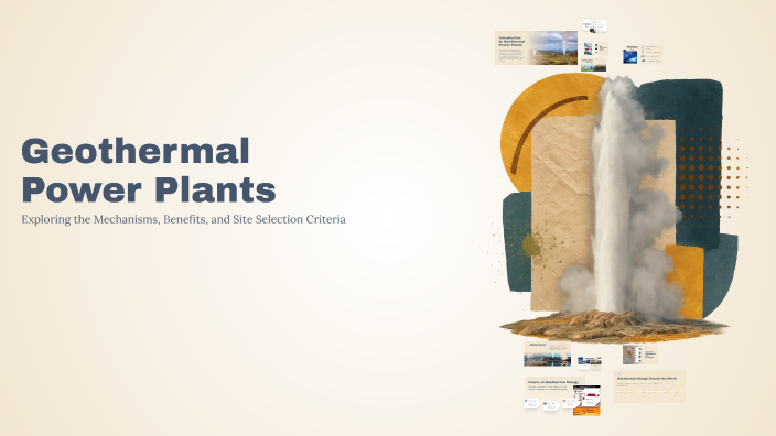 Geothermal Power Plants by moki moki on Prezi