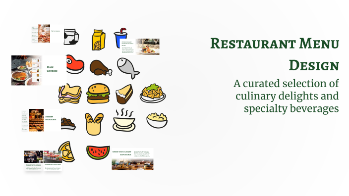 Restaurant Menu Design by joseph ditto on Prezi