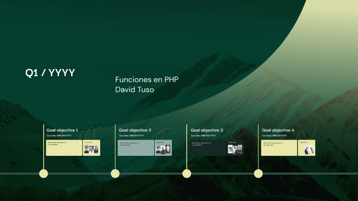 Funciones en PHP Programa de formación: Desarrollo de Software Evidencia: Sesión virtual ...
