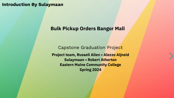 Capstone Graduation Project by sulaymaan alezzo aljneid on Prezi