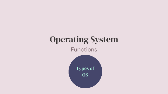 Operating System-Functions by kritika karthikeyan on Prezi