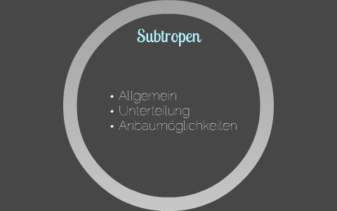Subtropen by Christian Thelen on Prezi