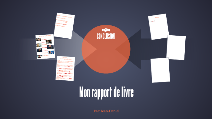 Mon rapport de livre by Jean-Daniel Haché