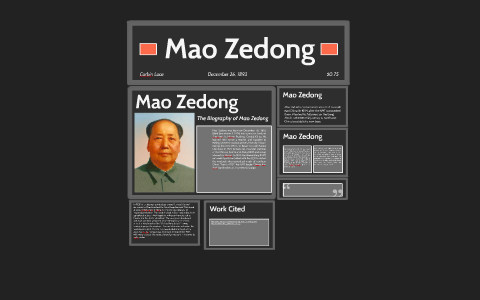 Mao Zedong by Nicky Flash on Prezi