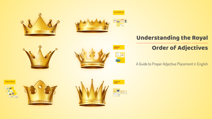 Understanding the Royal Order of Adjectives by Luis López on Prezi