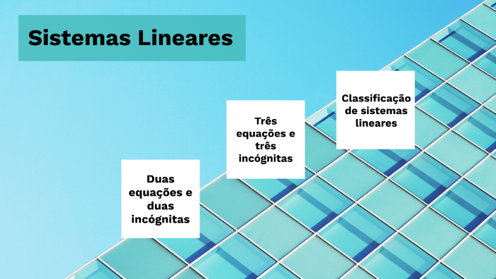 Sistemas Lineares 2 by Álgebra Linear on Prezi