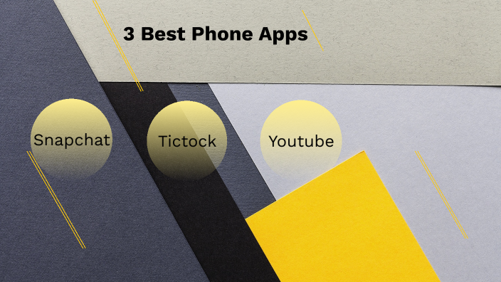 3 Best phone Apps by Student: Amr Algahmi on Prezi