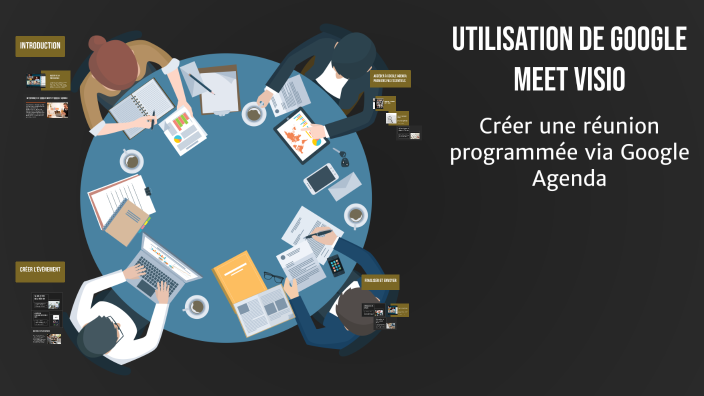 Utilisation de Google Meet Visio by Mygalle Dan on Prezi