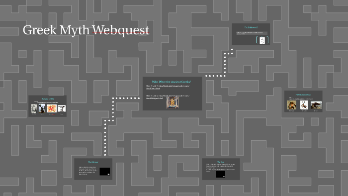 Greek Myth Webquest by Sunny Letterle