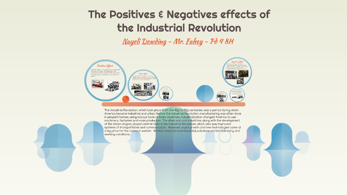 The Positives and Negatives of the Industrial Revolution by Erica Lopez ...