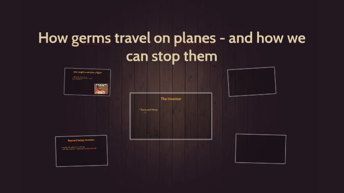 How germs travel on planes - and how we can stop them by Karl Borgljung ...