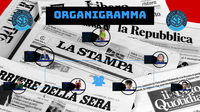 Organigramma - Progetto Giornale - "Speedy Gobetti" - di Matteo Costi ...