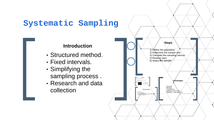 systematic sampling by Saif Khan on Prezi