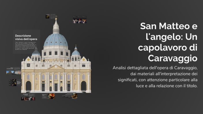 San Matteo e l'angelo: Un capolavoro di Caravaggio by Alessandro Maria ...