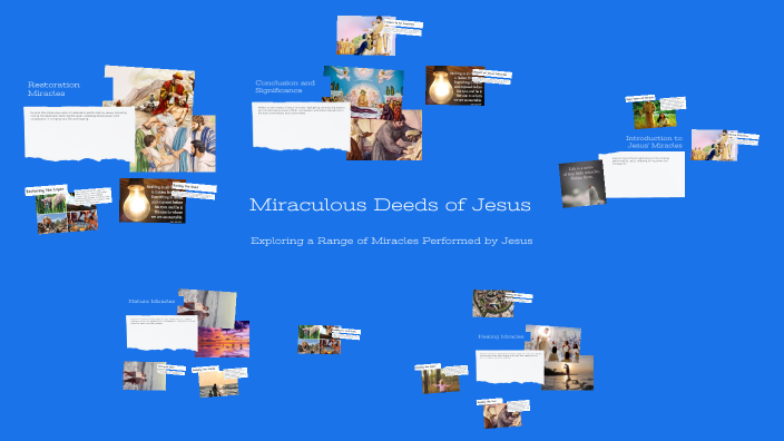 Miraculous Deeds of Jesus by Mark Scott on Prezi
