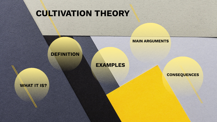 cultivation theory by fatima shoukat on Prezi