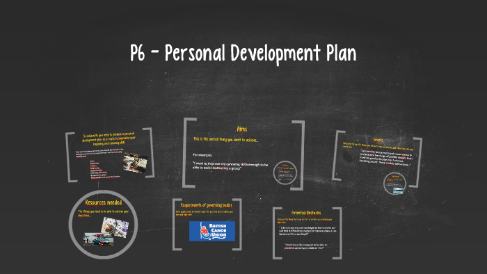 P6 - Personal Development Plan by Chris Cook on Prezi