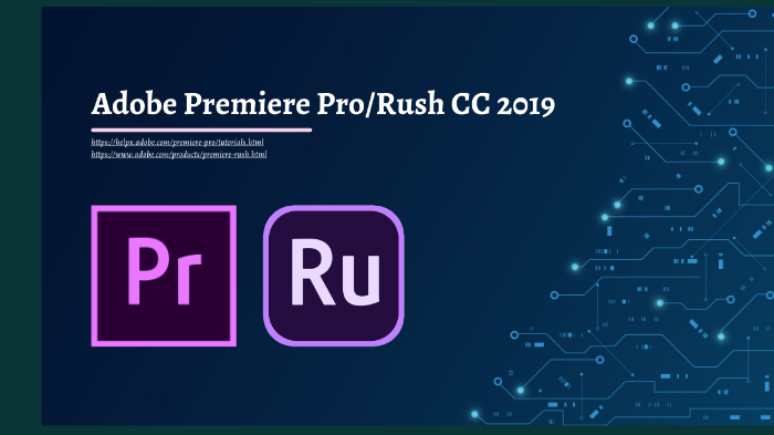 Grade 12: Lesson 8: Adobe Premiere Pro CC 2019 Tutorial by Lyle Kenneth ...