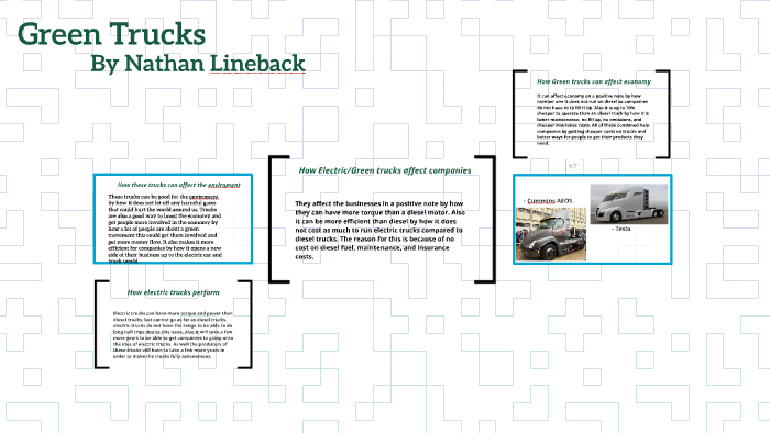 Green Trucks by nathan lineback on Prezi