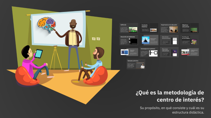 que es la metodologia de centro de interes, su proposito en que consiste y cual es su estructura ...