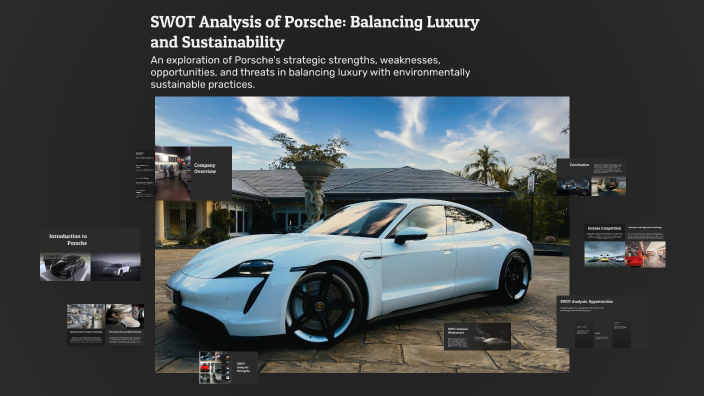 SWOT Analysis of Porsche: Balancing Luxury and Sustainability by Gaëtan ...