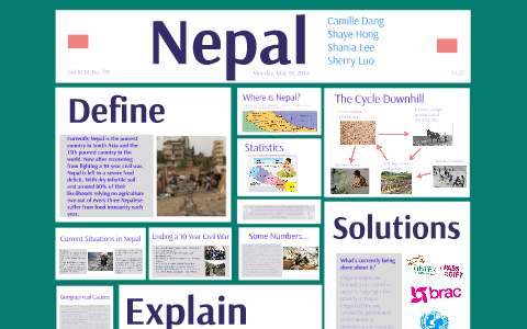 Contemporary World Issues Project: Nepal by Shania Lee on Prezi