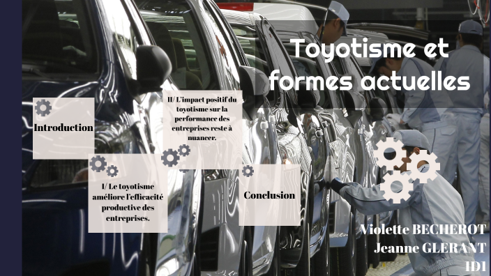 Exposé toyotisme by jeanne glerant on Prezi