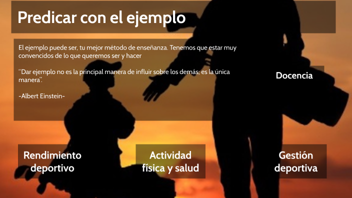 Predicar con el ejemplo by Apuntes Trabajos on Prezi