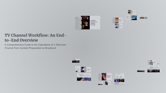 TV Channel Workflow: An End-to-End Overview by mahdi rida on Prezi