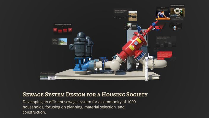 Sewage System Design for a Housing Society by Dawood Khan on Prezi