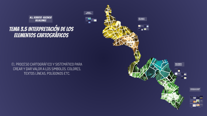 INTERPRETACION DE LOS ELEMENTOS CARTOGRAFICOS by Roberto Ascencio ...