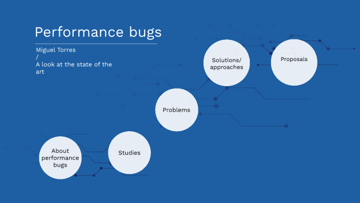 Performance bugs: state of the art by Miguel Torres on Prezi