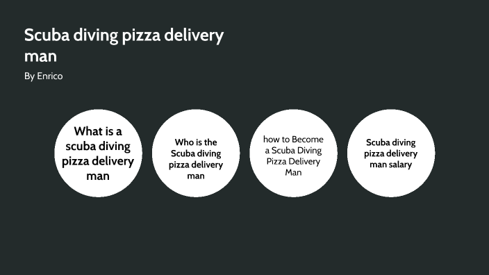 scuba diving pizza delivery man by Enrico Martinez on Prezi