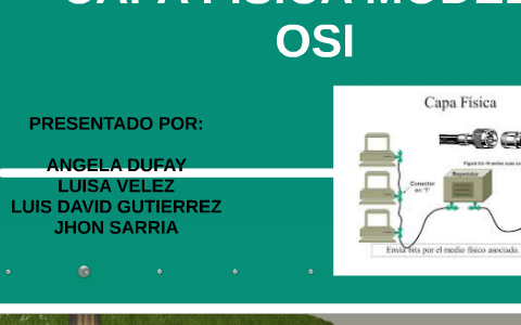 CAPA FISICA MODELO OSI by JHON SARRIA on Prezi