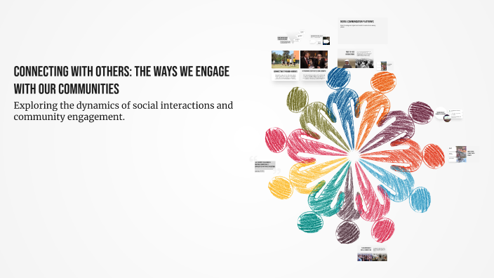 Connecting with Others: The Ways We Engage with Our Communities by Oli ...