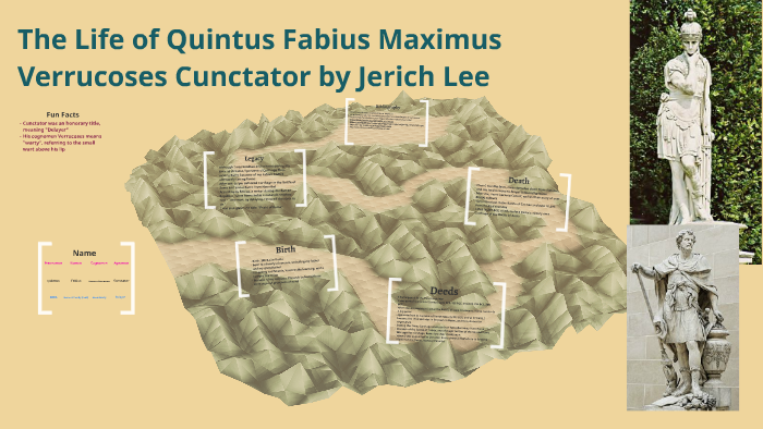 The Life of Quintus Fabius Maximus Verrucoses Cunctator by Jerich Lee on Prezi