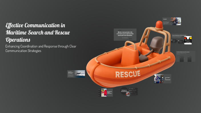 Effective Communication in Maritime Search and Rescue Operations by ...