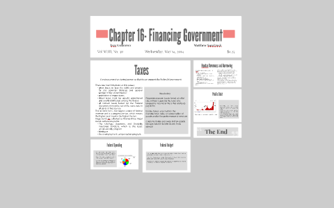 Chapter 16- Financing Government by Izabella Gutierrez on Prezi