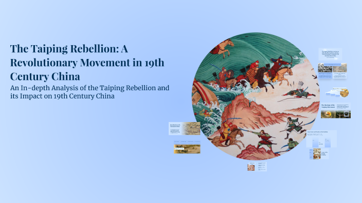 The Taiping Rebellion: A Revolutionary Movement in 19th Century China ...