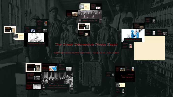 The Great Depression Photo Essay by Anijah F on Prezi