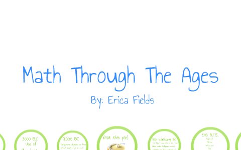 Math Through the Ages by Erica Fields on Prezi