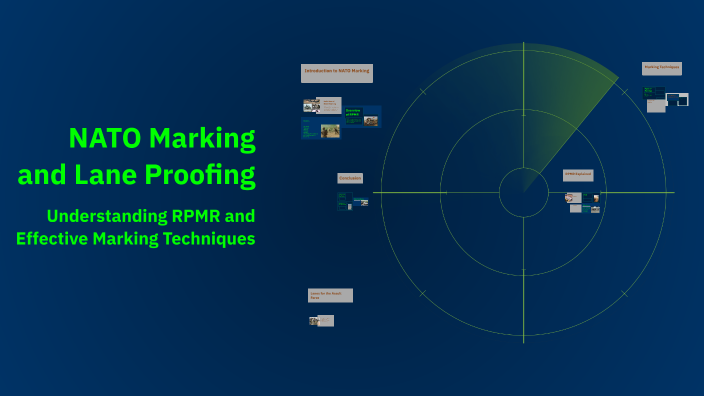 NATO Marking and Lane Proofing by Imanol Diaz on Prezi