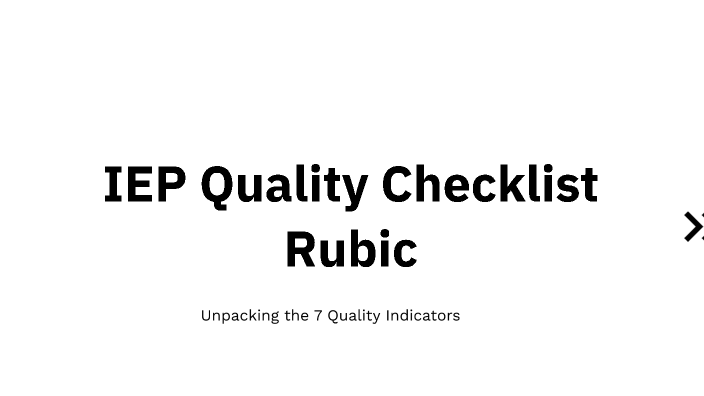 IEP Rubric Mini Lab by Ellen Beadle on Prezi