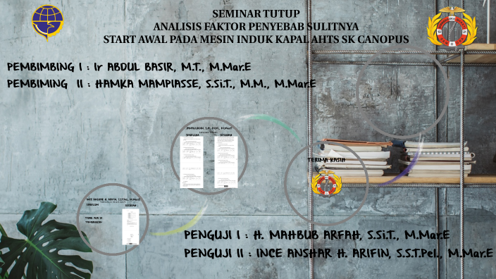 SEMINAR TUTUP ANALISIS FAKTOR PENYEBAB SULITNYA START AWAL PADA MESIN ...
