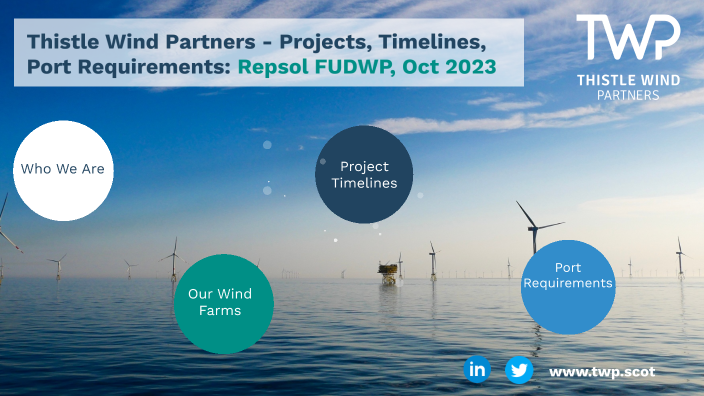 TWP Timelines and Port Requirements - Repsol FUDWP by Thistle Wind ...