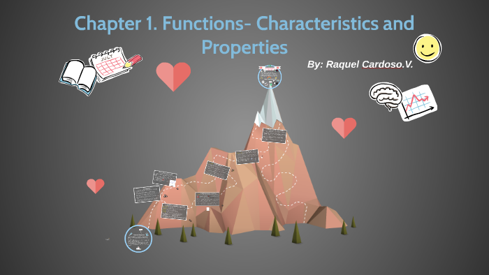 Chapter 1- Functions- characteristics and properties by Raquel ...
