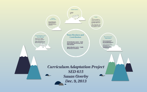 Curriculum Adaptation Project by Susan Overby on Prezi