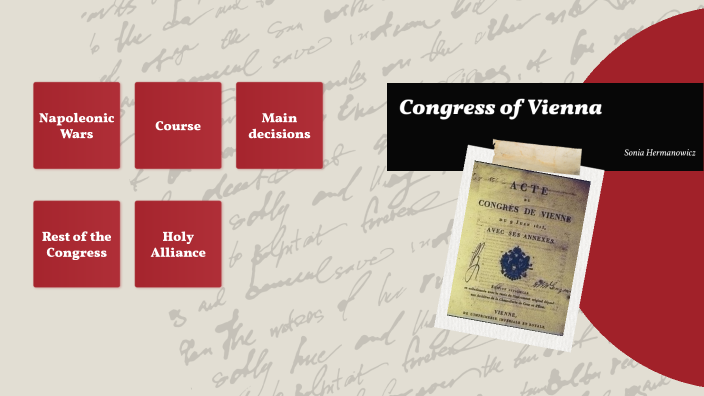 congress of vienna 2023 by Sonia Kang on Prezi