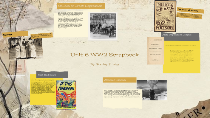 Unit 6 WW2 Scrapbook by Stanley Shivley on Prezi