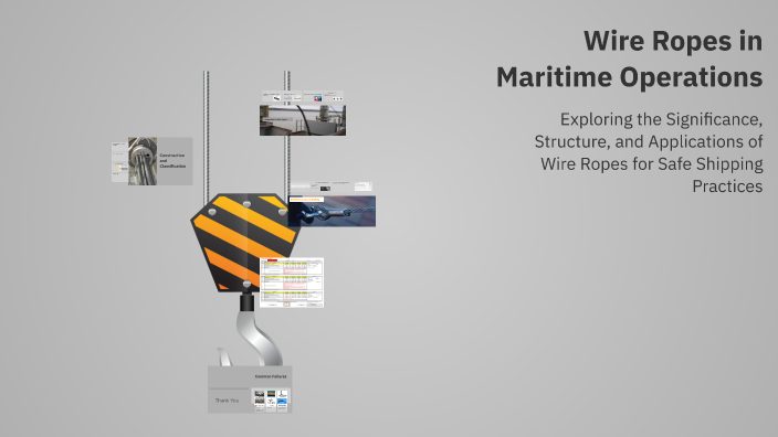Wire Ropes in Maritime Operations by arjun daniel on Prezi